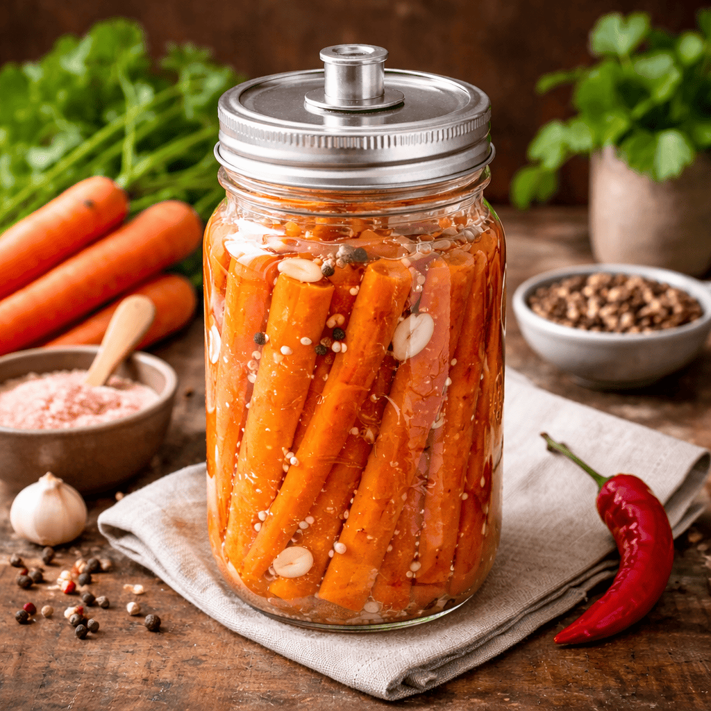A Simple Guide to Fermenting Carrots - Mama & Her Tribe